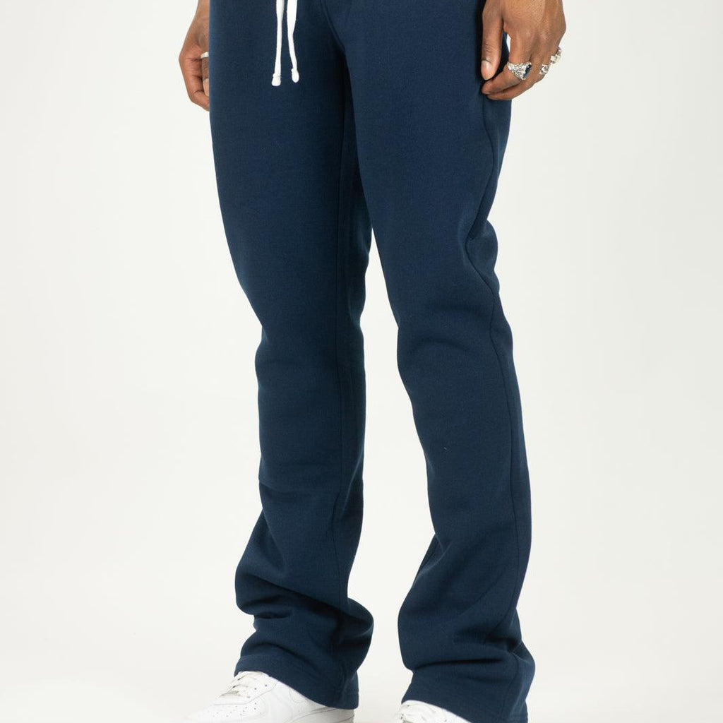 475 Fleece Stacked Sweatpants - Navy – Rebel Minds