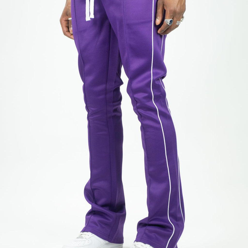 470 Track Stacked Pants - Purple – Rebel Minds